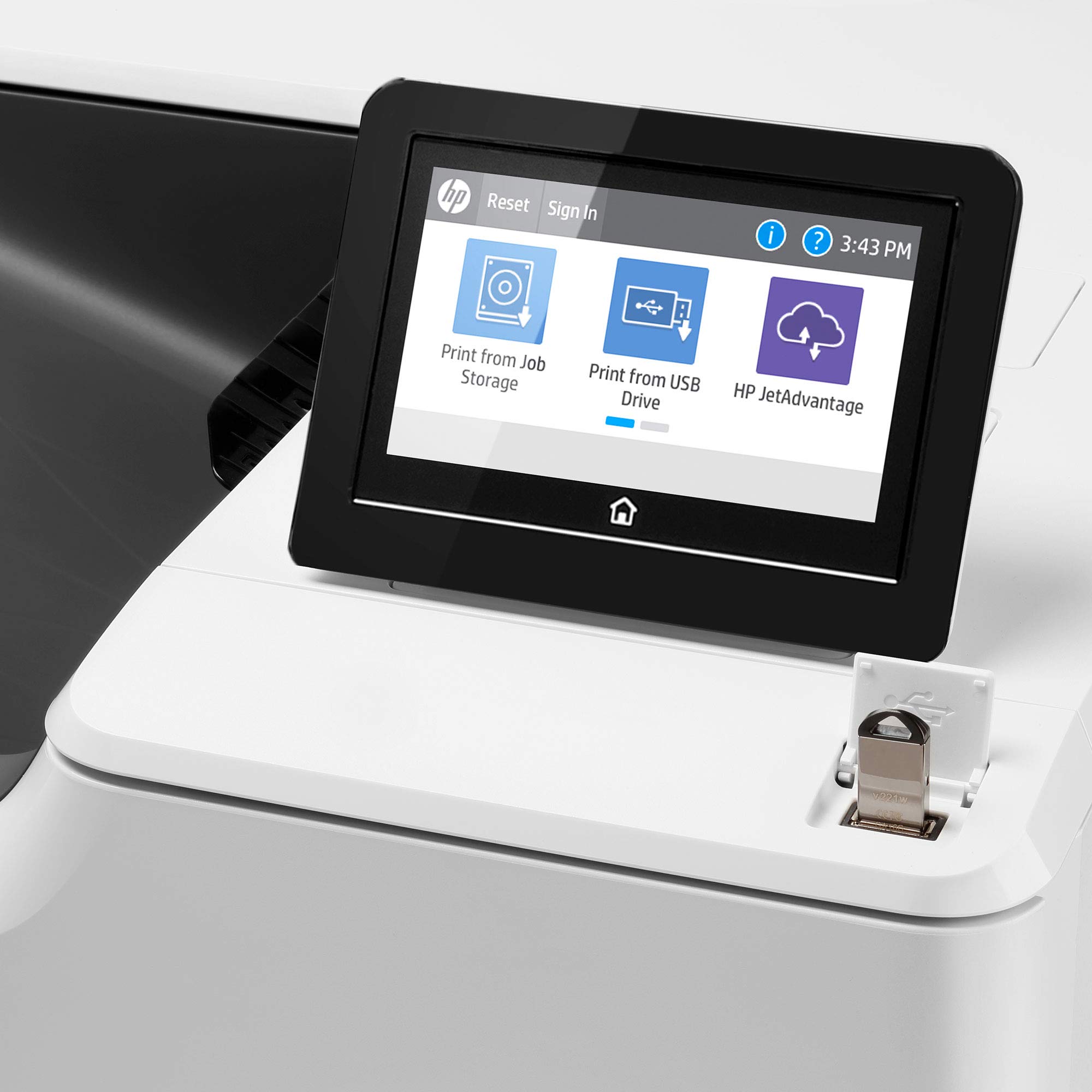 HP (J8A04A)Color LaserJet Enterprise M653dn Printer with Duplex ...