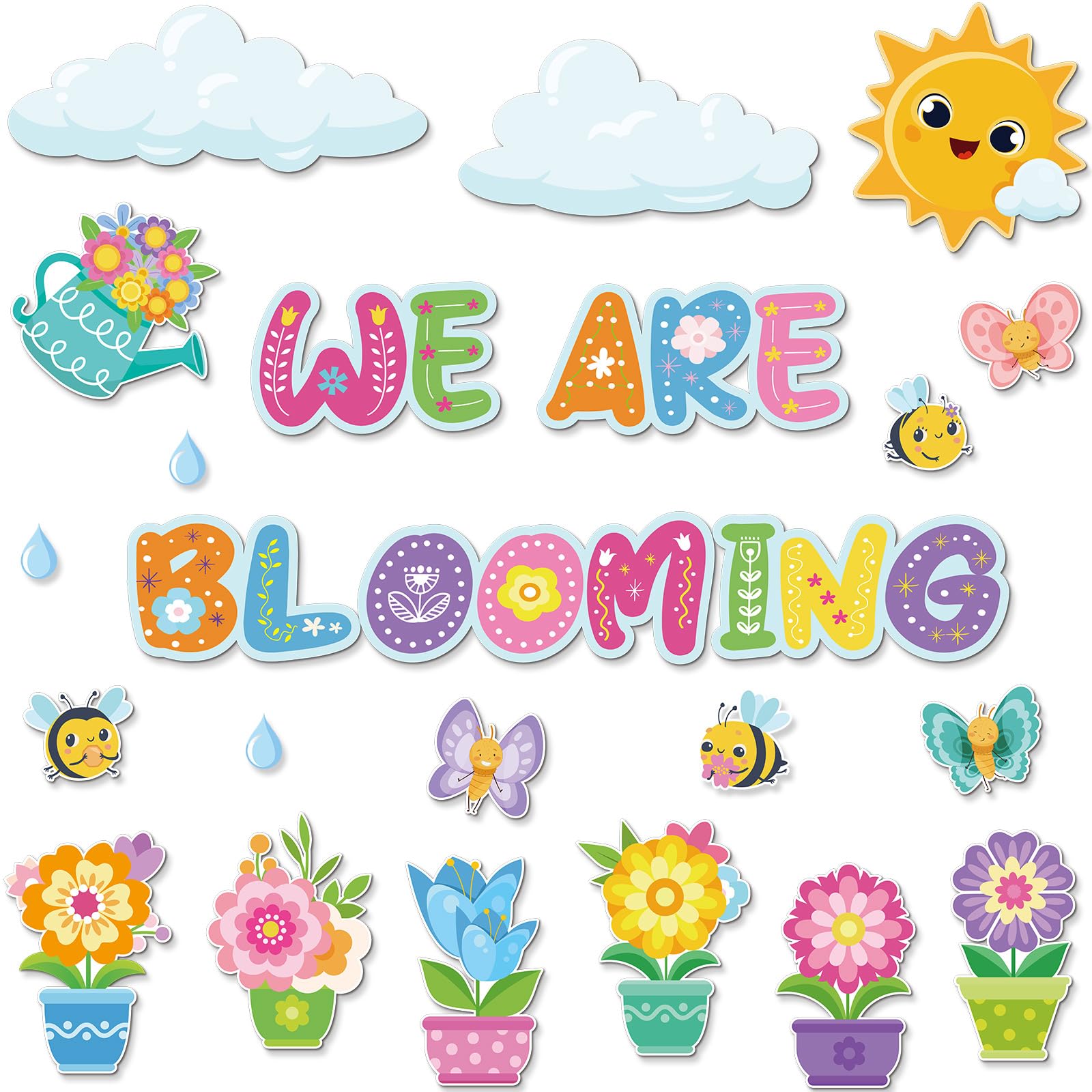 Snapklik.com : Spring Bulletin Board Decorations For Classroom We Are ...