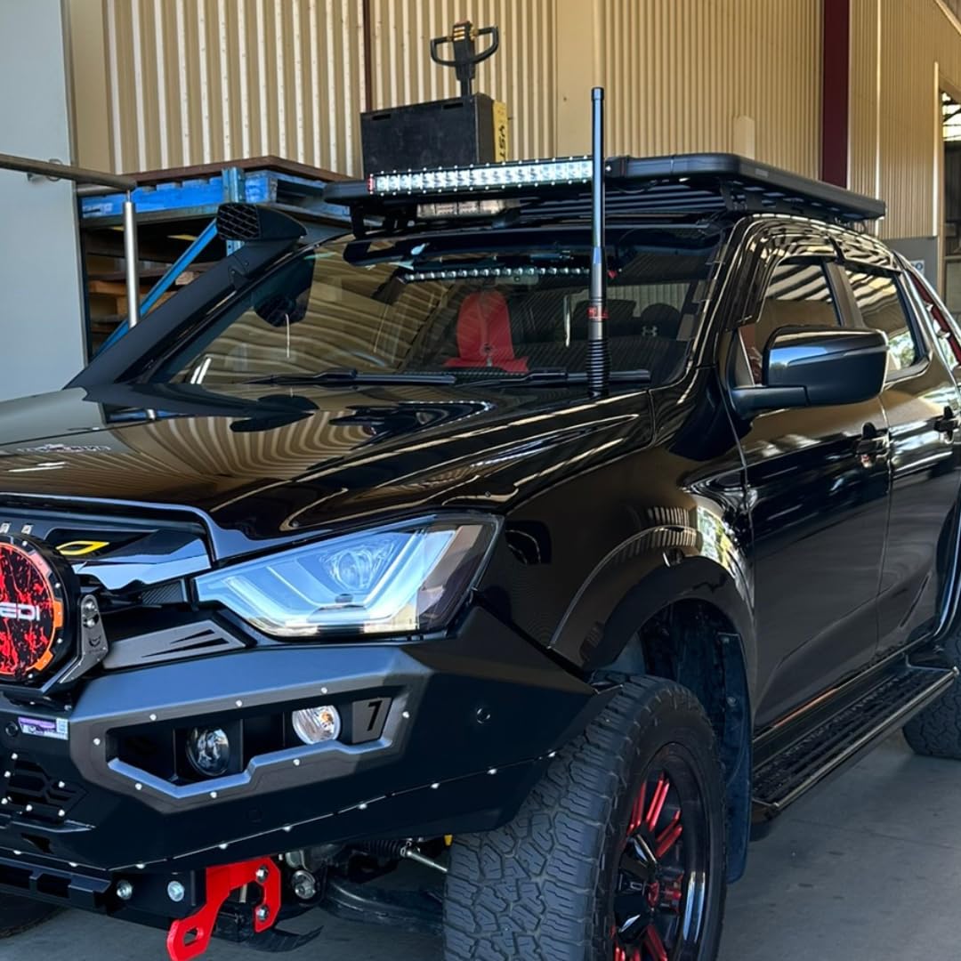 Amazon.com: 2021-2024 Isuzu D-MAX Bonnet Hinge UHF Antenna Bracket ...