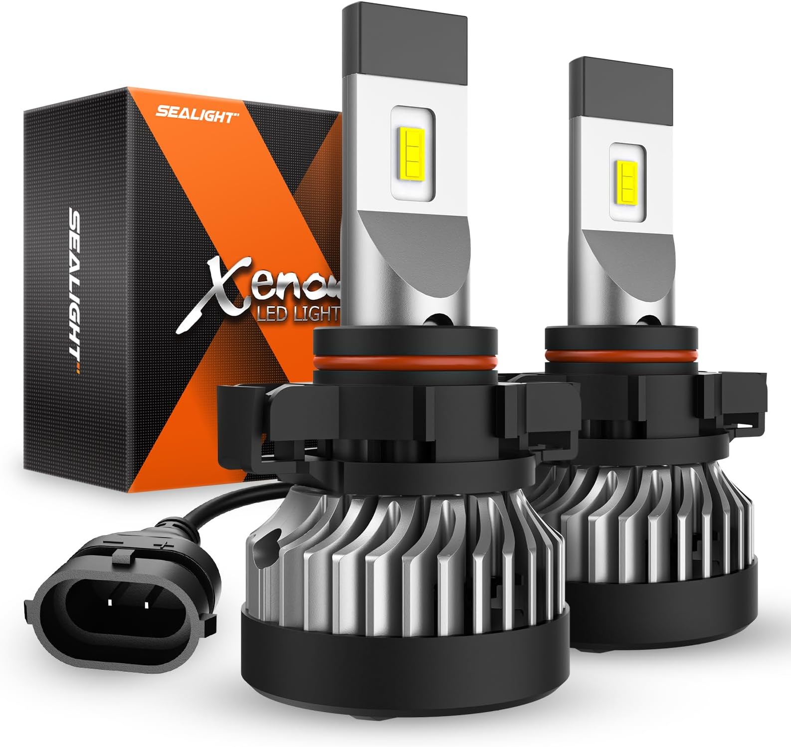 Amazon.com: SEALIGHT 5202 LED Fog Light Bulbs Or DRL, 10000LM 5201 ...