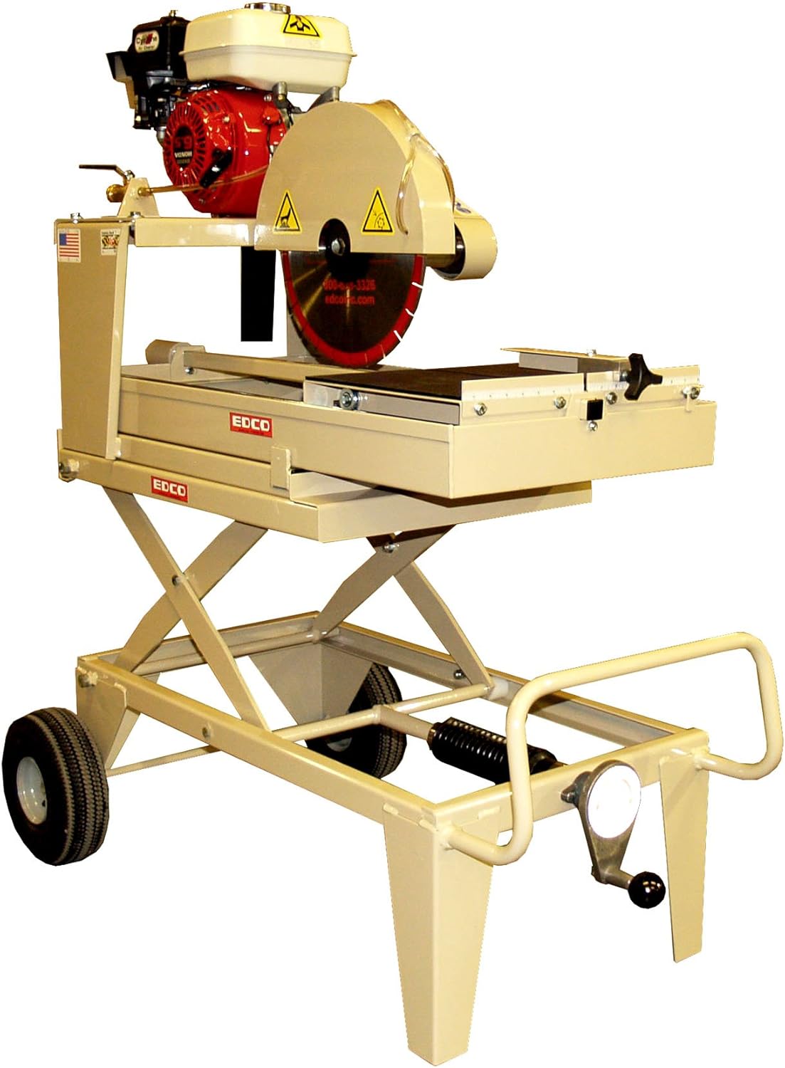 EDCO 26200 14-Inch Electric Hardscape Saw 1.5 Horsepower - Power ...