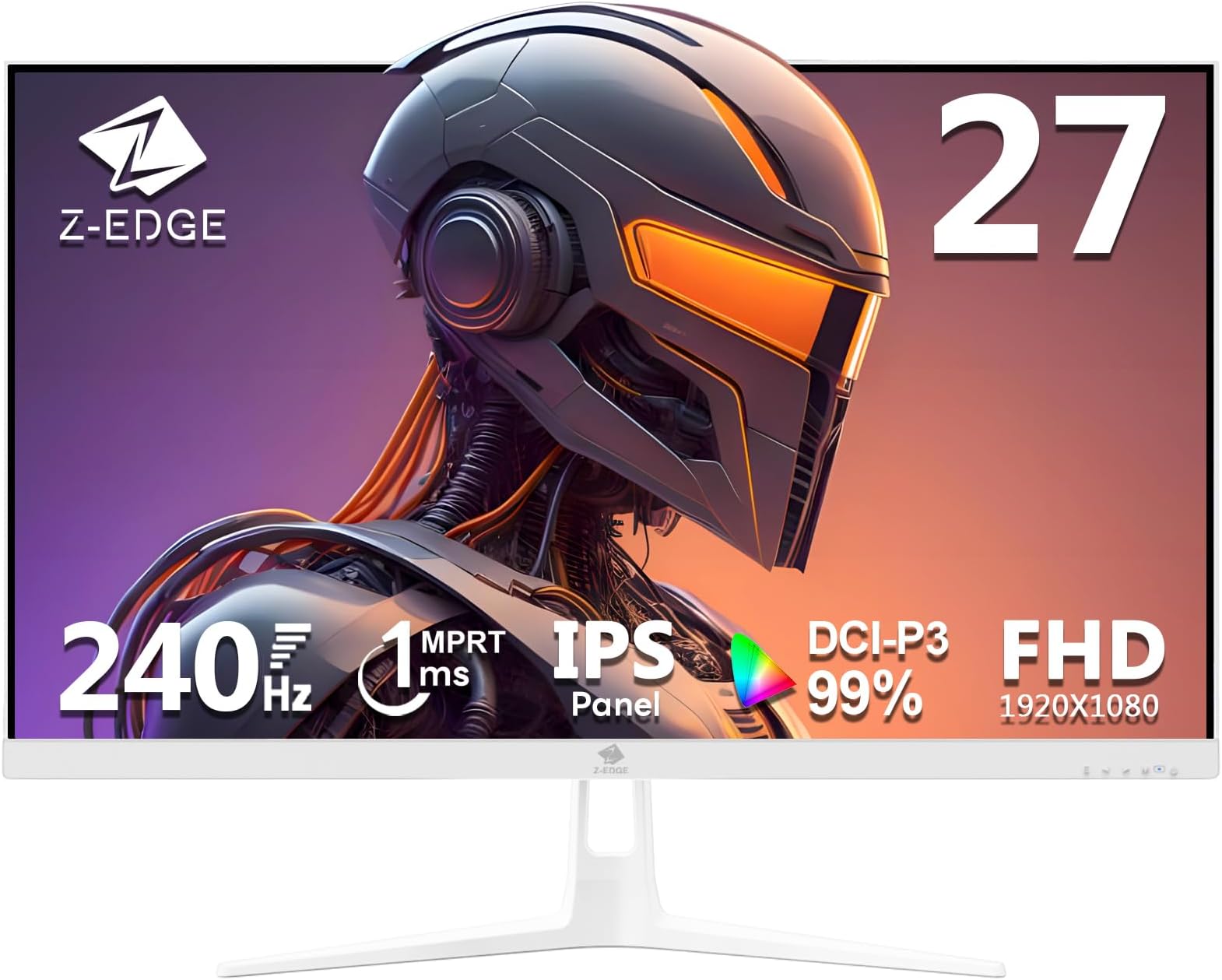 Z-Edge 27 Inch 240Hz Gaming Monitor IPS Panel 1ms MPRT Full HD LED ...