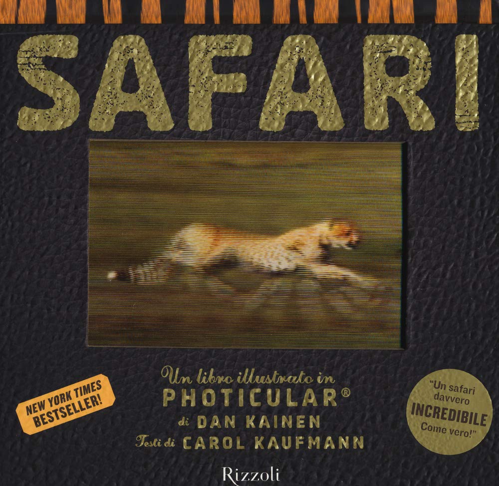 Amazon.com: Safari. Un libro illustrato in Photicular®: 9788817071642 ...