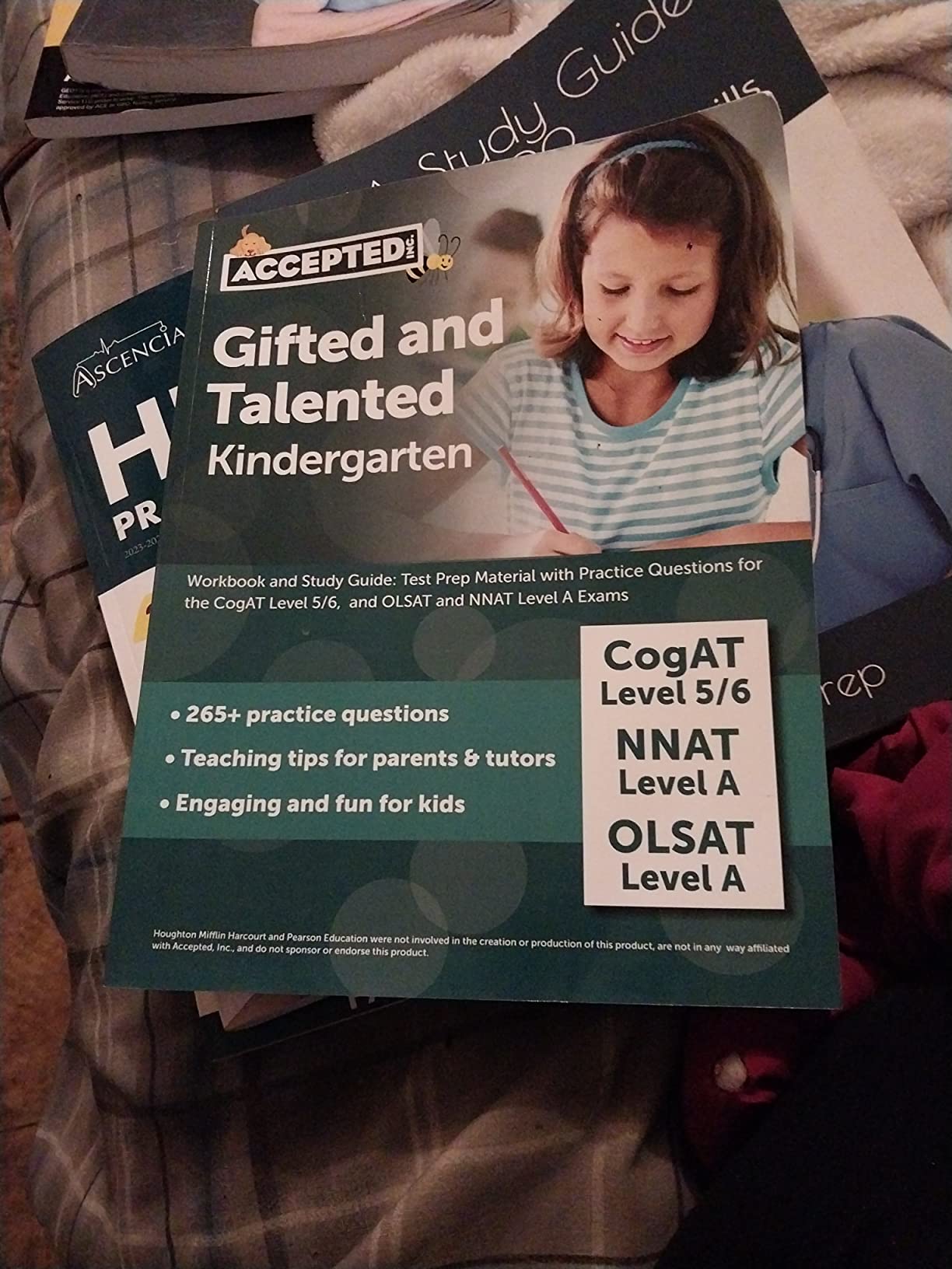 Gifted and Talented Kindergarten Workbook and Study Guide: Test Prep ...