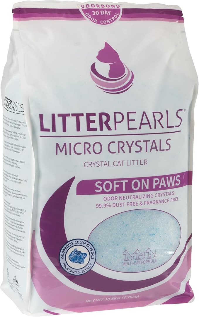 Litter Pearls Micro Crystals Cat Litter, 10.5-Pound : Amazon.ca: Pet ...