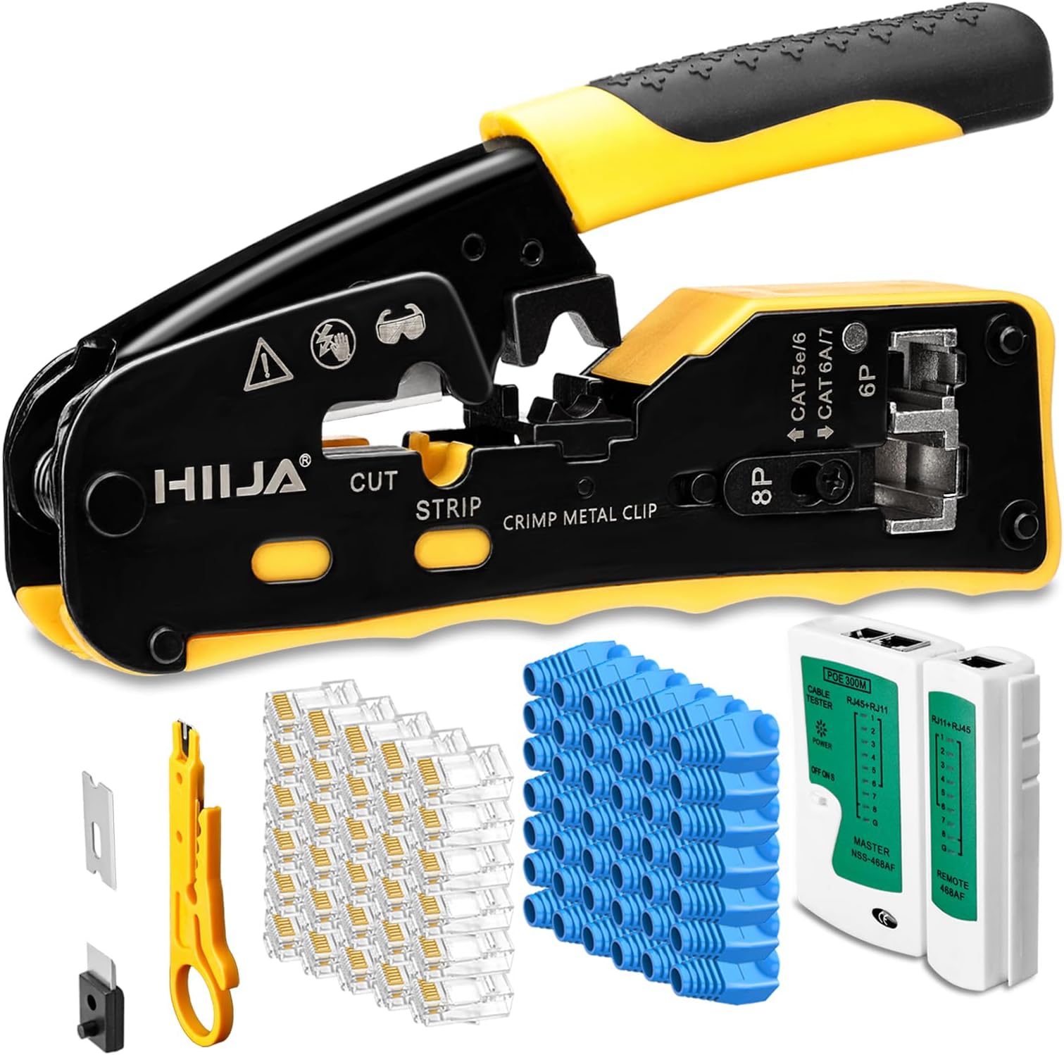 Paladin Tools Network Tool Bundle - Includes Modular Data Crimper ...