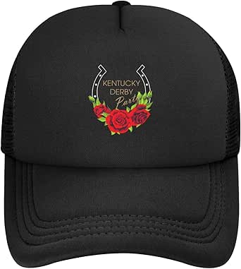 Kentucky Derby Baseball Cap Adjustable Outdoor Activities Hat Gift for ...