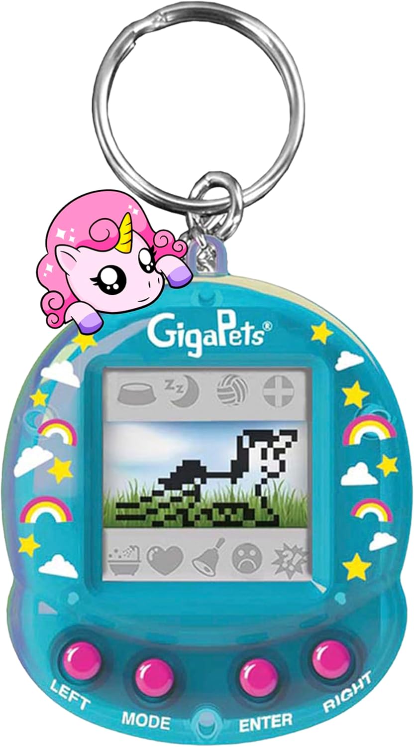 Amazon.com: Giga Pets Angelic Unicorn Interactive Digital Pet, Upgraded ...