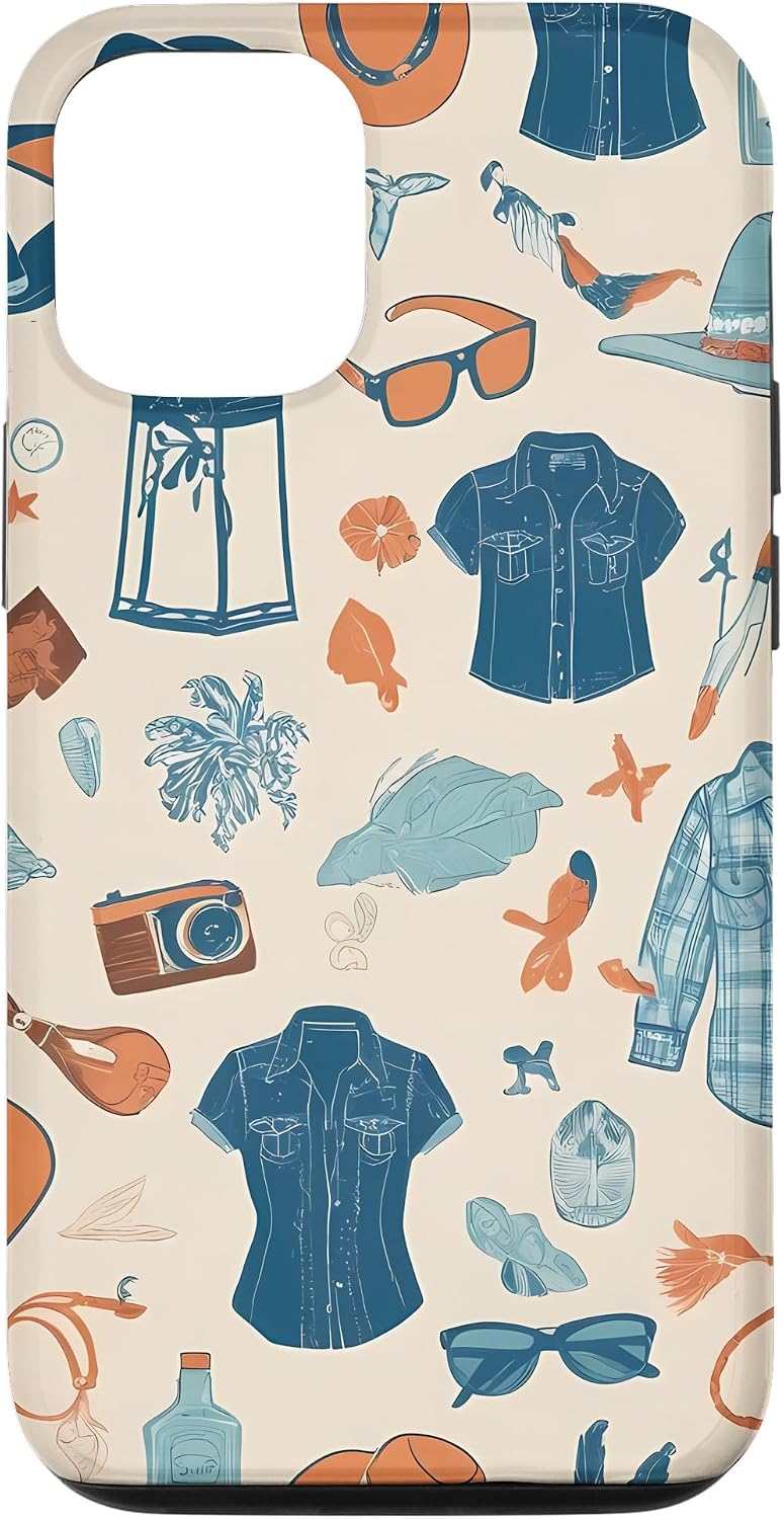 Amazon.com: iPhone 14 Collage Vintage Coastal Preppy Cowgirl Aesthetic ...