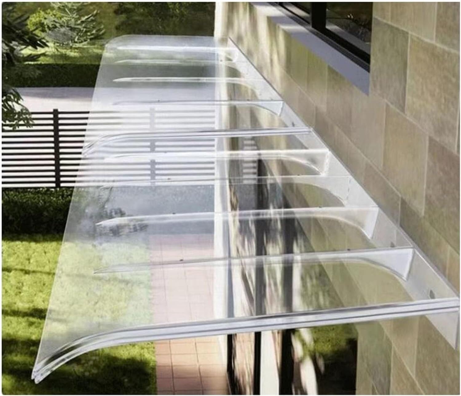 Amazon.com: Transparent Invisible Front Door Canopy, Invisible Front ...