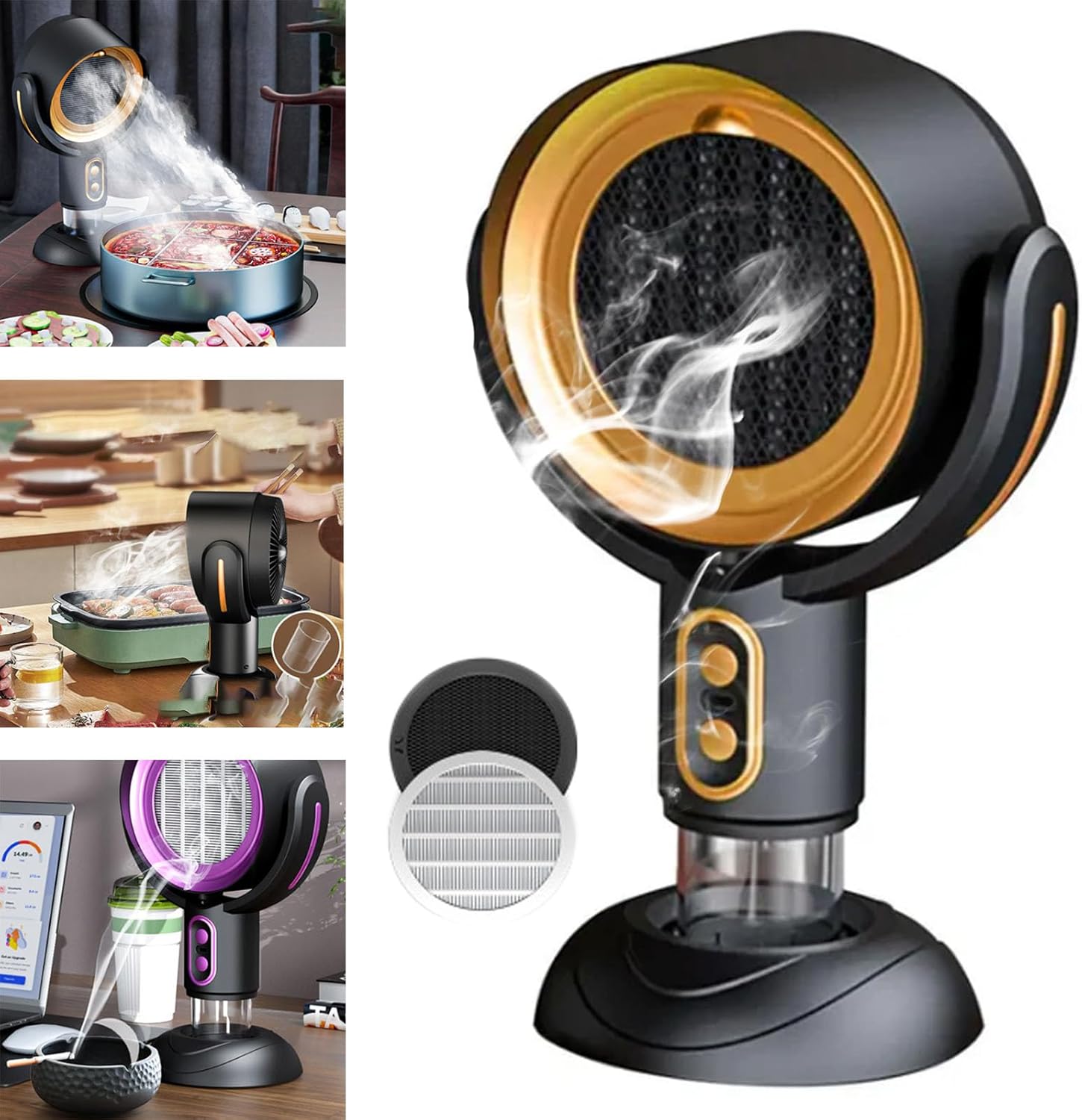 Amazon.com: Namageer Puff Chill Fan for Smoking Weed Indoors, The High ...