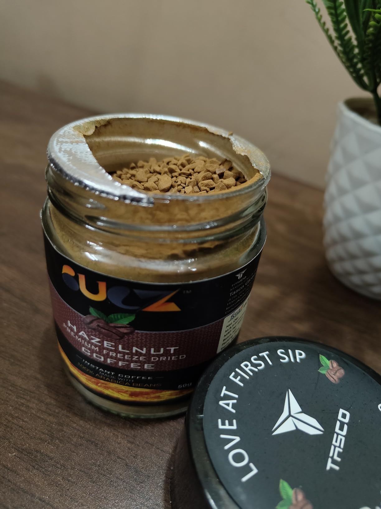 BULZ Instant Coffee Powder (French Vanilla Flavour) | Premium Arabica ...