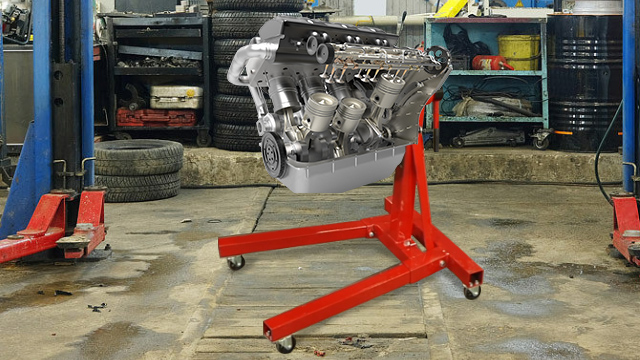 Watch 2000 lbs Engine Stand with 360 Degree Rotating Head on Amazon Live