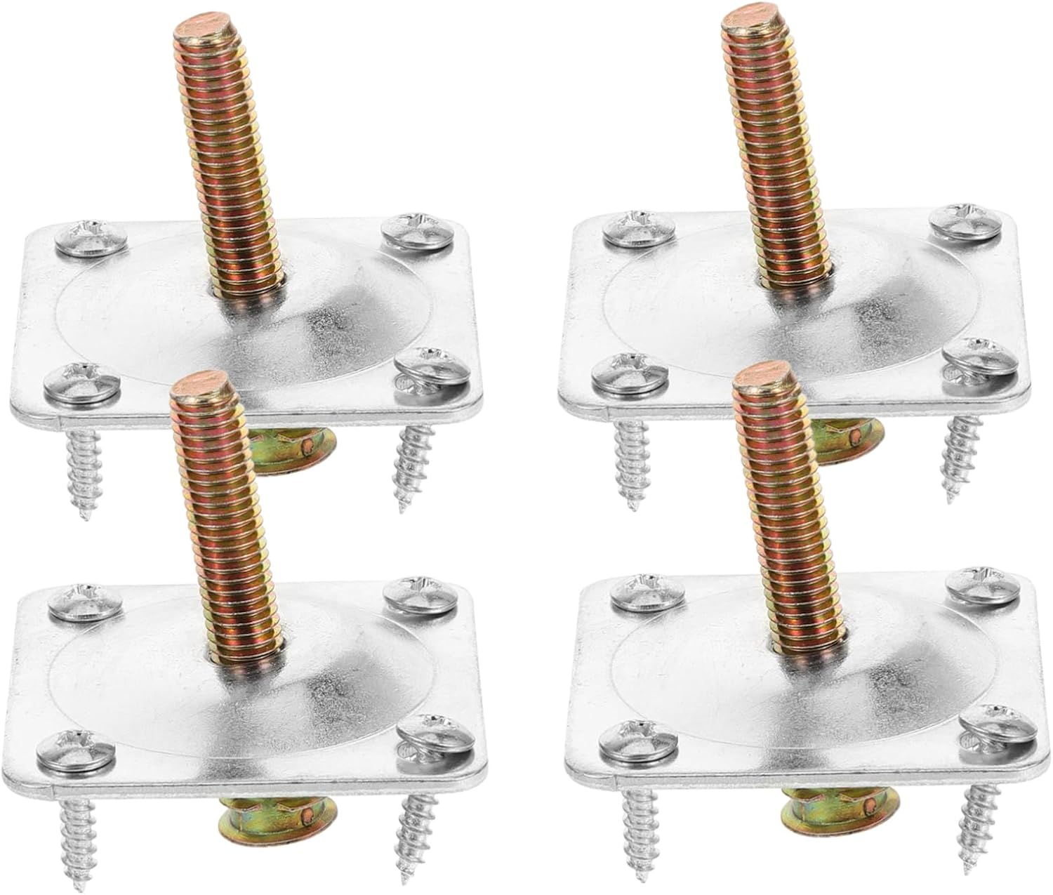 Amazon.com: Yardenfun 4 Sets Heavy Duty Top Plate Table Leg Connectors ...