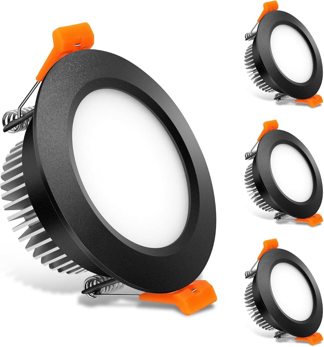 Ledlightsworld 2 5 Inch Black Led Recessed Lighting Dimmable 5w ...