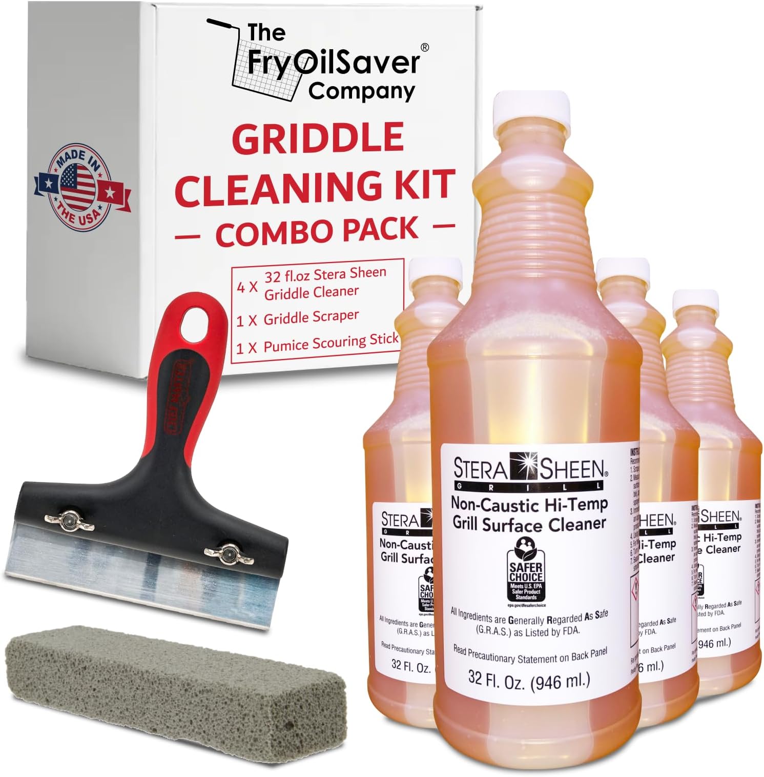 Amazon.com: Ecolab Grease Express HighTemp Grill Cleaner, 32oz 10127 ...