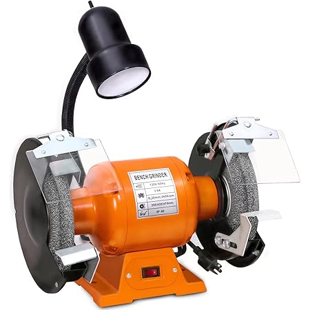 GENERAL INTERNATIONAL 6" Bench Grinder - 1/3 HP Benchtop Grinding ...