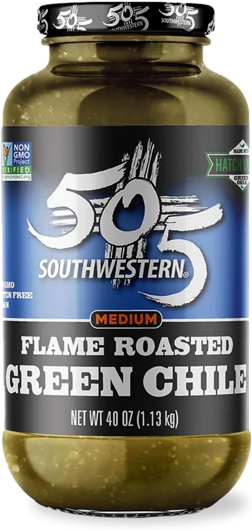Amazon.com : 505 Southwestern Hatch Valley Diced Green Chiles, 40 Ounce ...