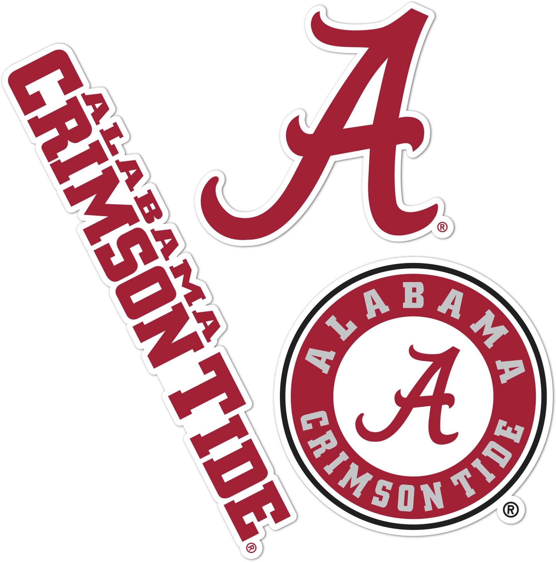 Amazon.com: Desert Cactus The University of Alabama Sticker Crimson ...