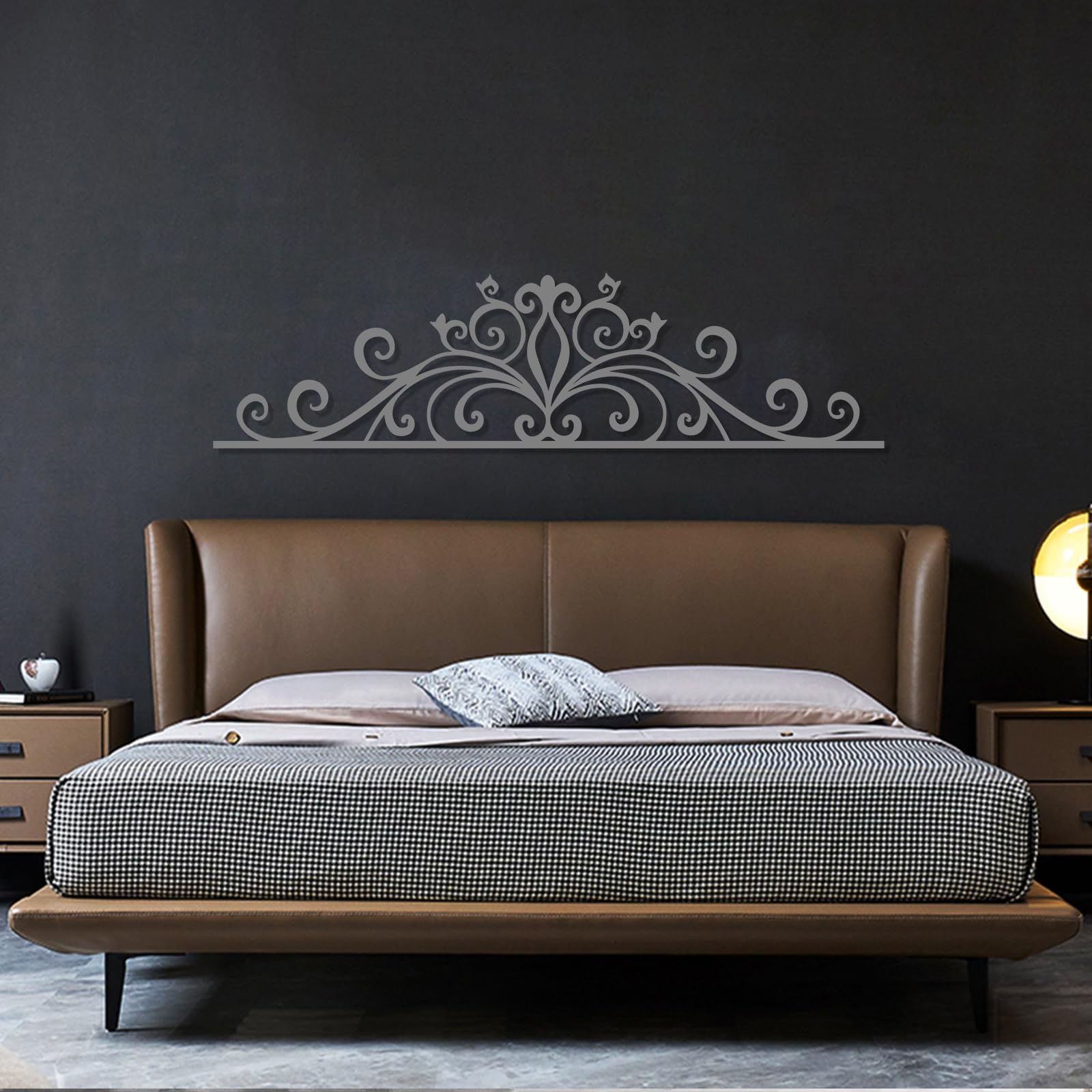 Amazon.com: wallARTdecor Large Metal Scroll Wall Art,Metal Scroll Wall ...