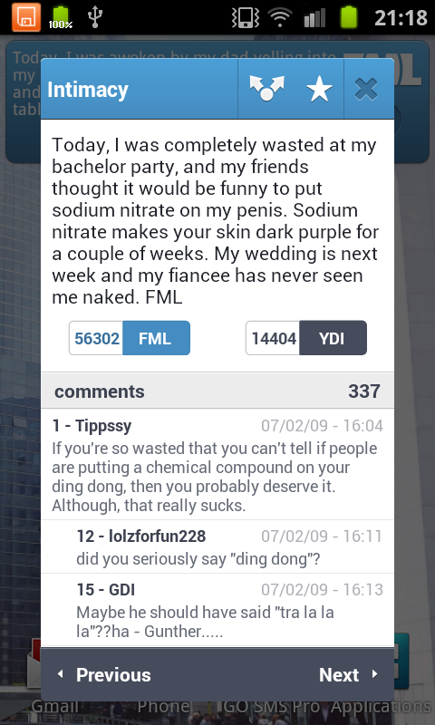 FML - App on Amazon Appstore