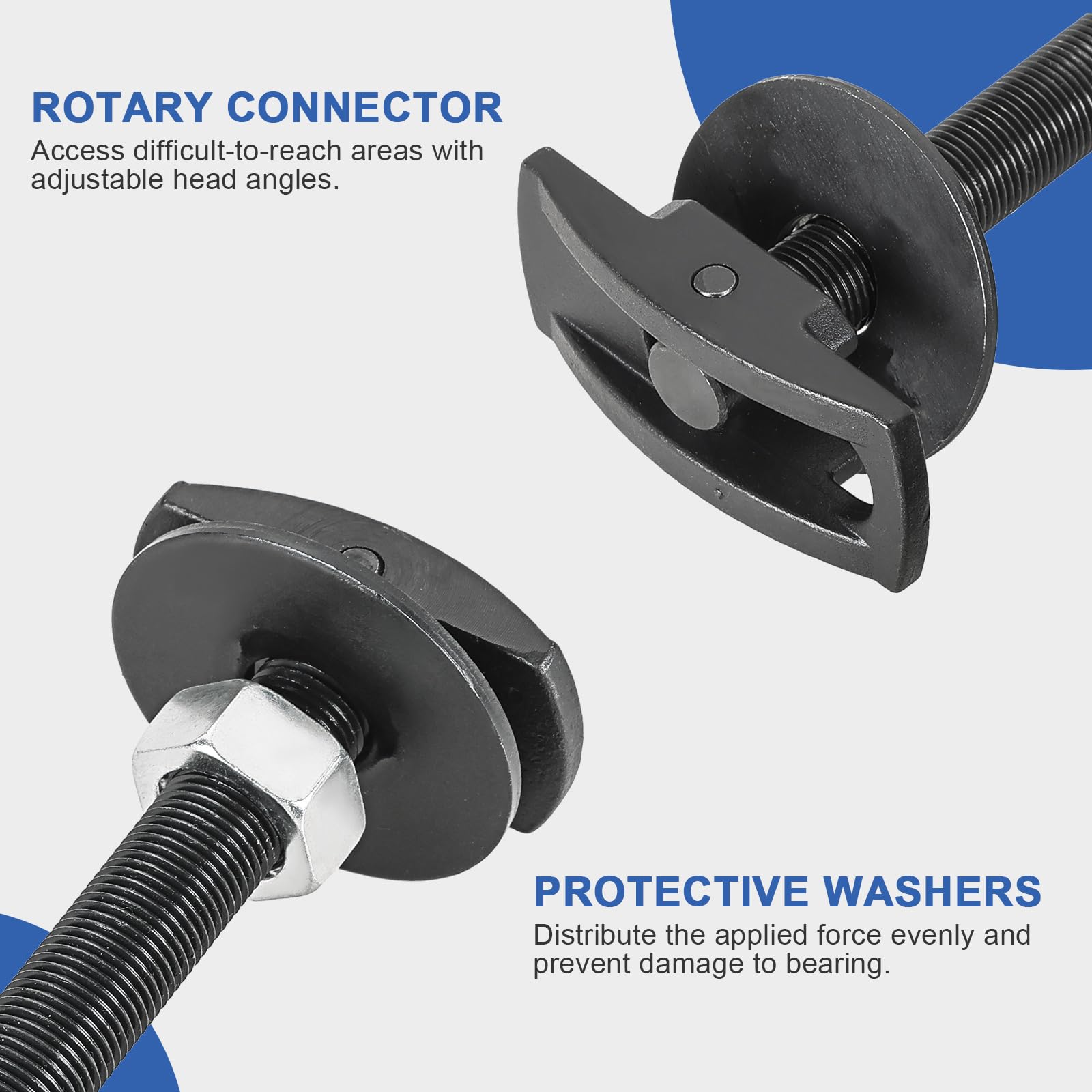 Snapklik.com : DASBET Rear Axle Bearing Puller Set Wheel Bearing ...