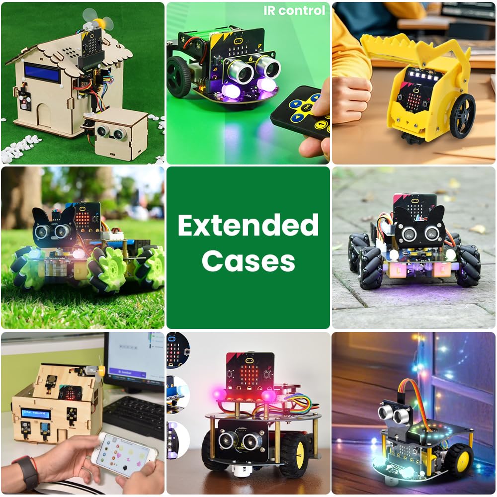 Snapklik.com : KEYESTUDIO Single BBC Micro:bit V2.2 Board For Microbit V2 Makecode And Python ...