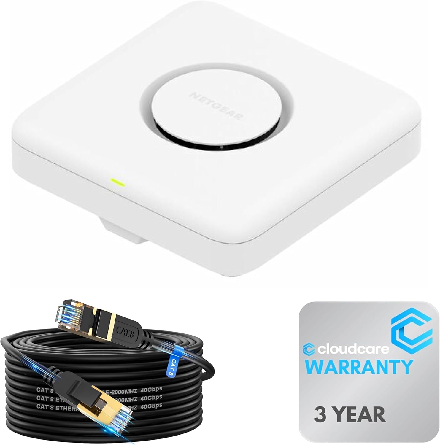 Amazon.com: NETGEAR WBE750 Tri-Band 𝐖𝐢𝐅𝐢 𝟕 18.40 Gbps Access Point | 6 GHz | Ceiling and Wall ...