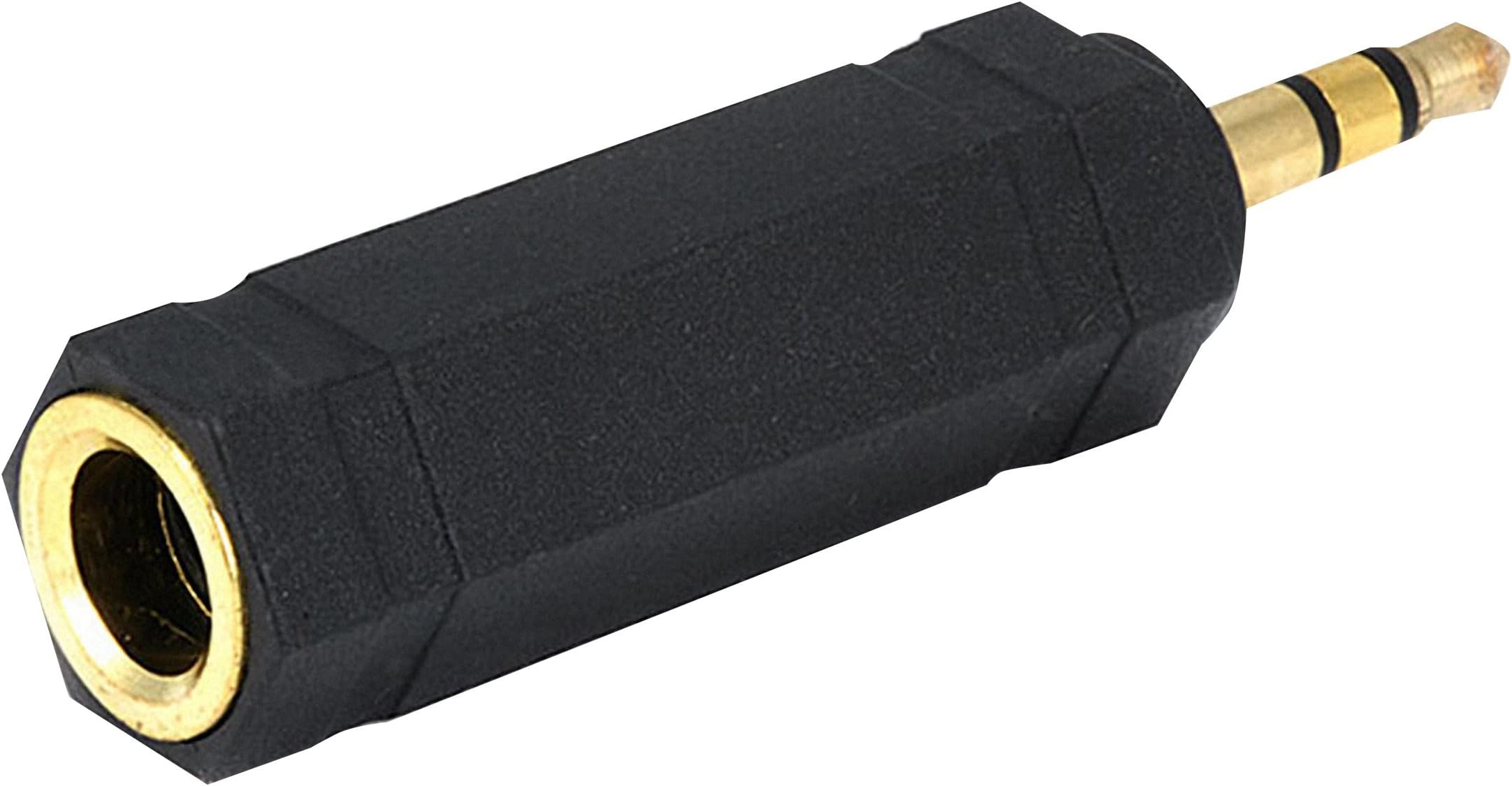 Amazon.com: Monoprice 3.5mm Stereo Plug to 6.35mm (1/4 Inch) Stereo ...