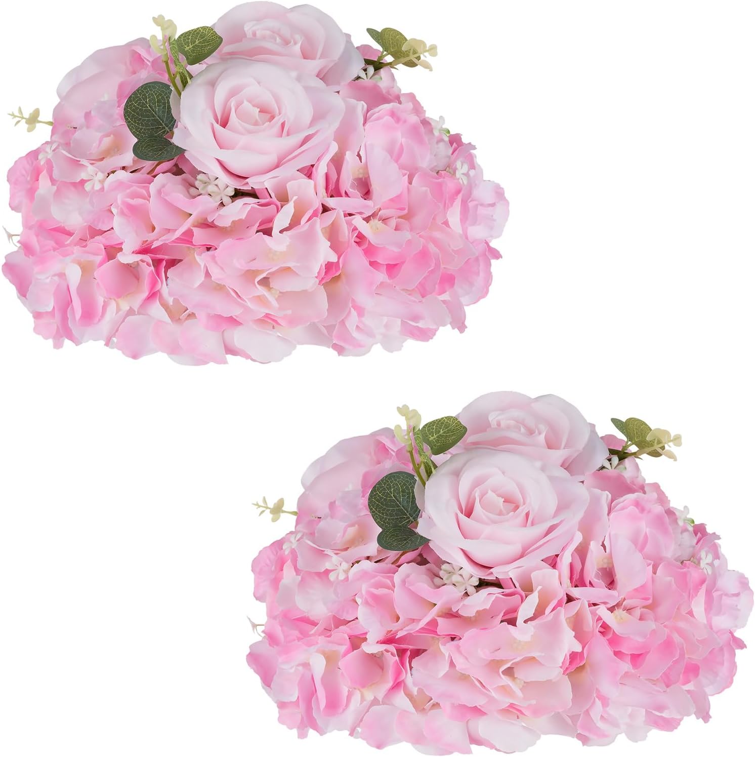 Amazon.com: NUPTIO Flower Balls Flowers for Centerpieces: 2 Pcs 11.8 ...