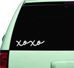 Amazon.com: XOXO Cursive Quote Design Sticker Vinyl Art Words Decor Car ...