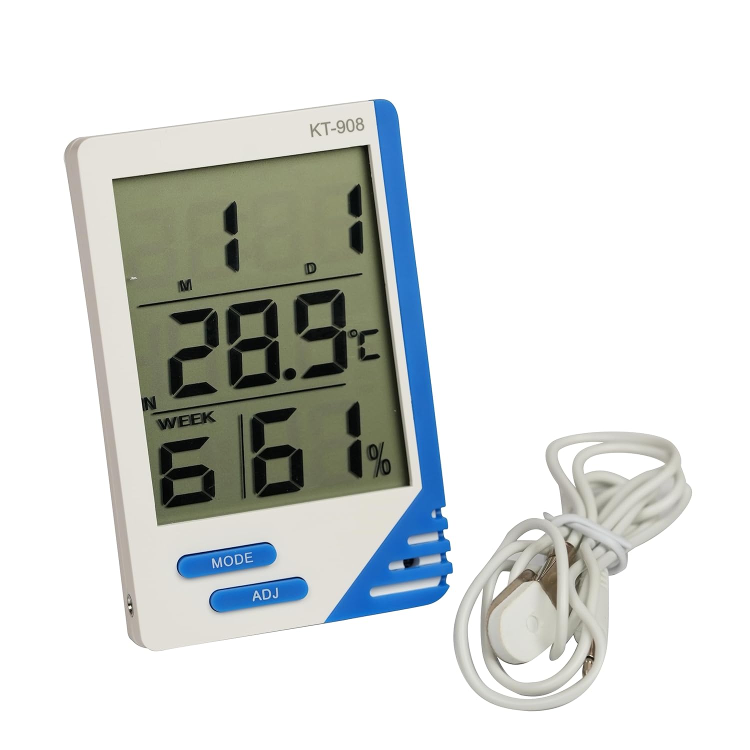 Dr. Care KT-908 Digital Room Temperature & Humidity Meter - Versatile ...