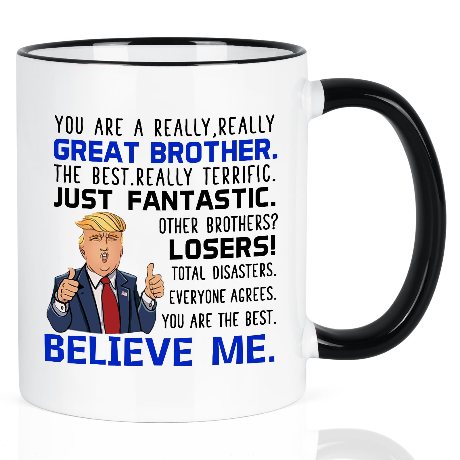Amazon.com: Cabtnca Gifts for Brother, You Are A Really Really Great ...