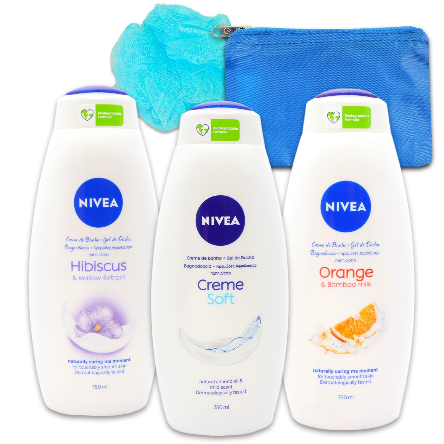 Amazon.com: Nivea Body Wash Variety Pack - Nivea Body Wash Assorted ...
