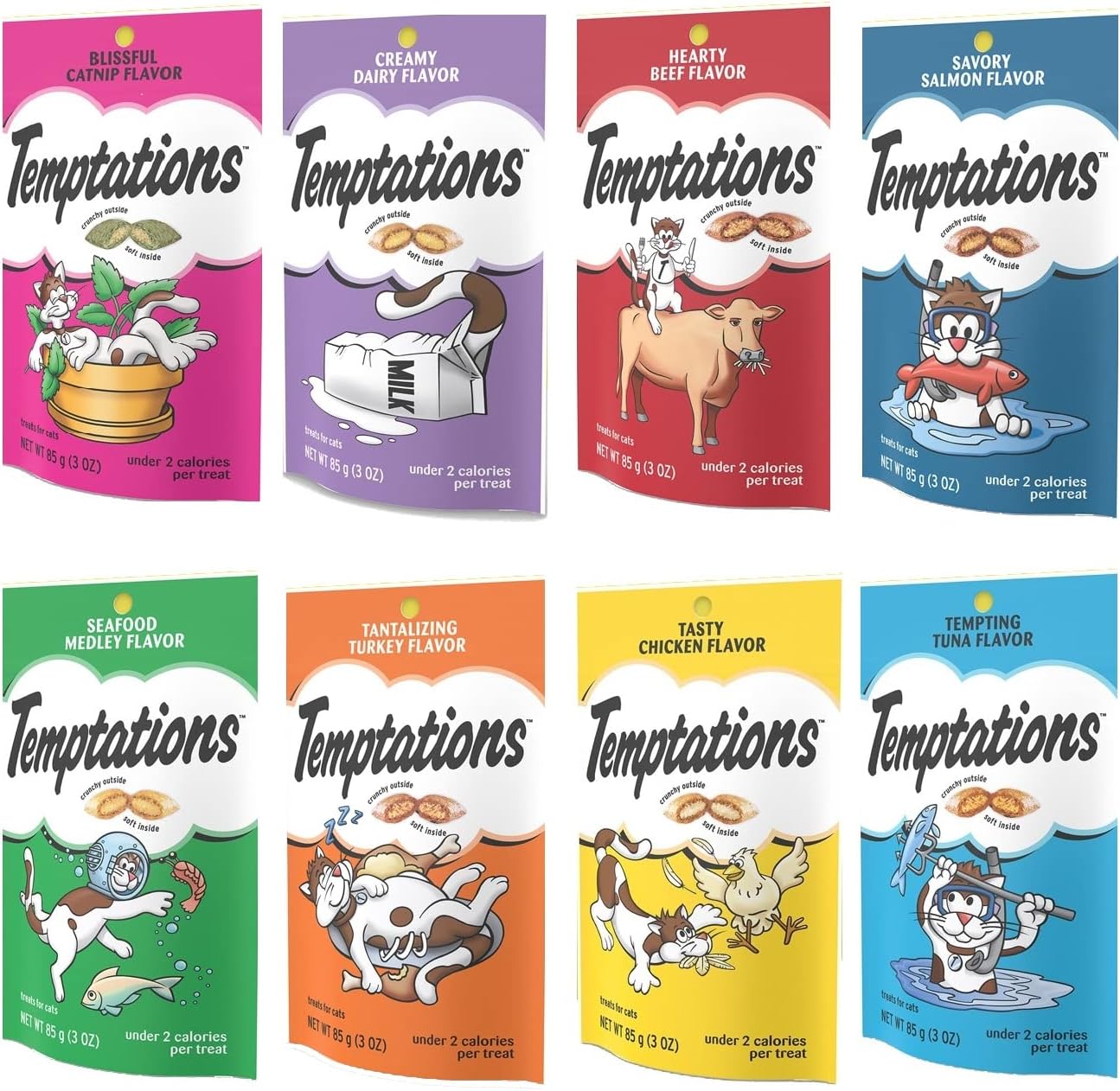 Amazon.com: Temptations Temptations Cat Treat Tasty Chicken Flavor ...