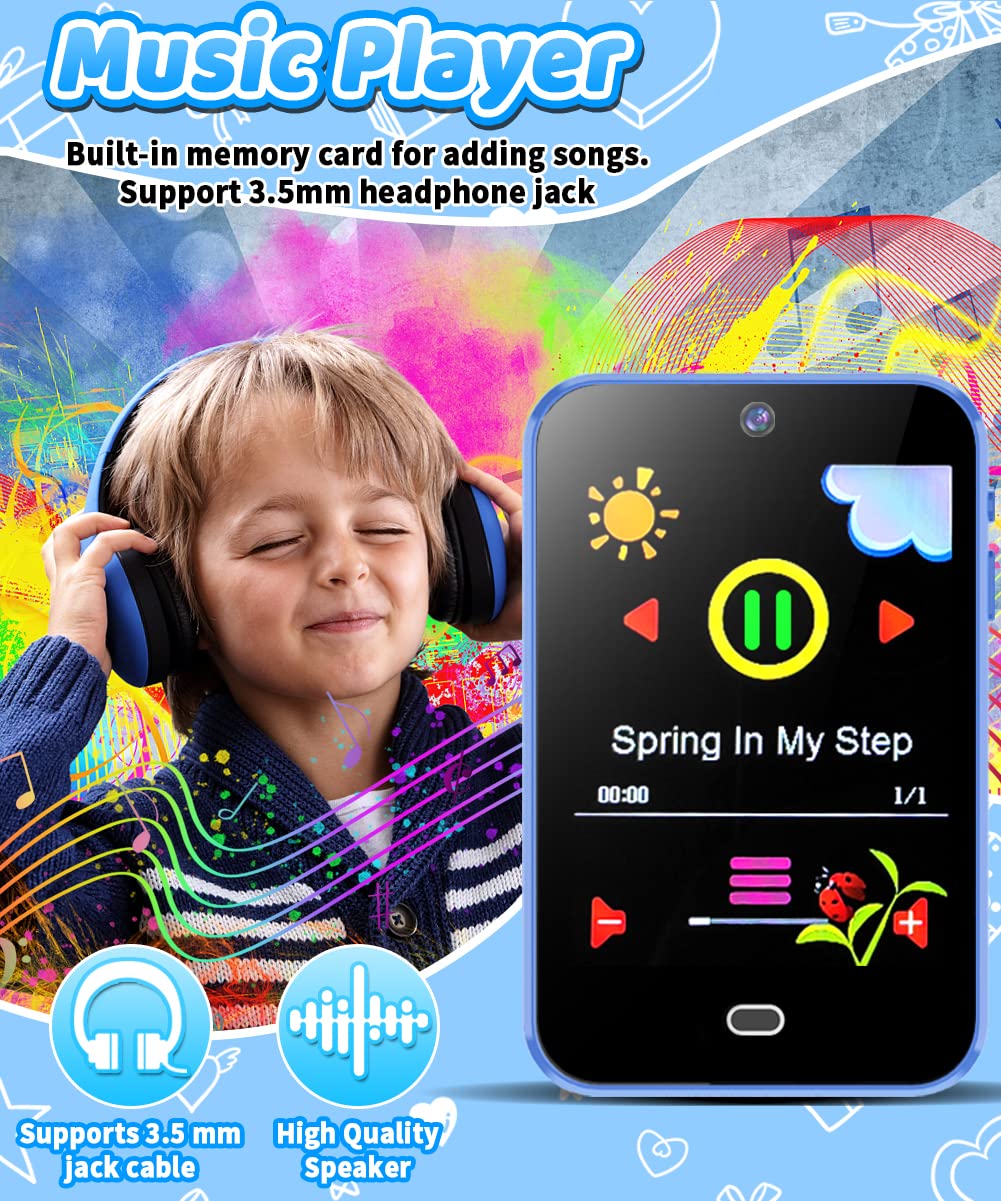 Snapklik.com : Kids Smart Pretend Phone For Girls Boys Age 3-8