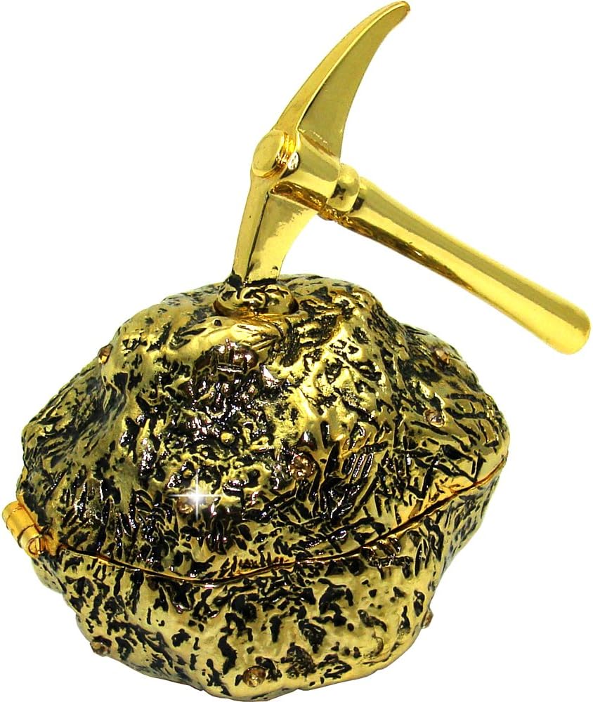 Amazon.com: Objet D'Art Release #437 "Nuggets!" Gold Nugget with Pick ...