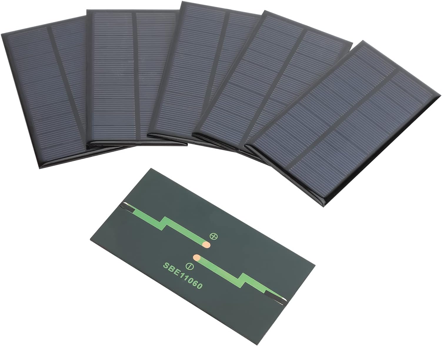 Amazon.com : FellDen Micro Solar Panels, 5PCS 5V 200mA Photovoltaic ...