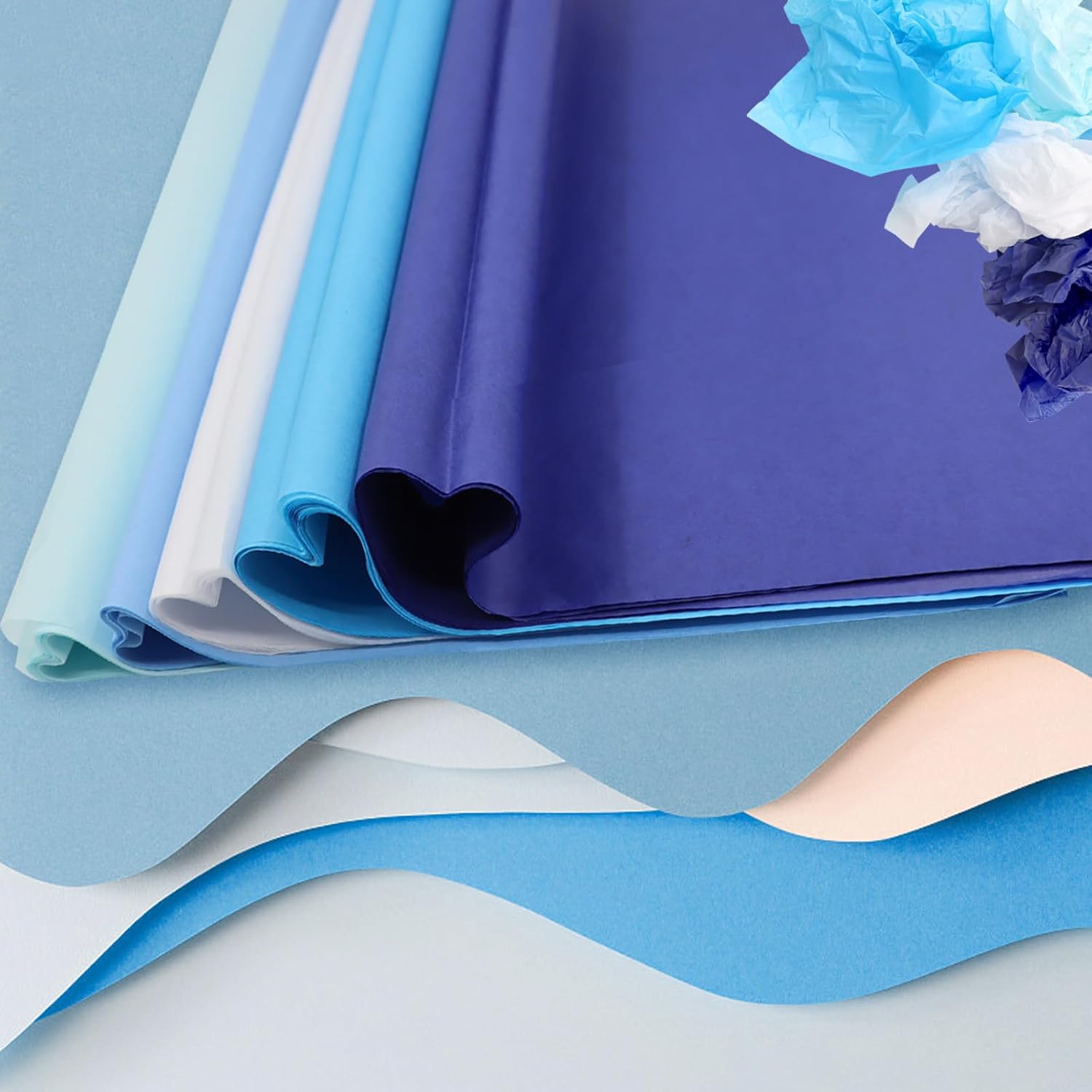 Amazon.com: 200 Sheets 20 x 14 Inch Tissue Paper for Gift Bags ...