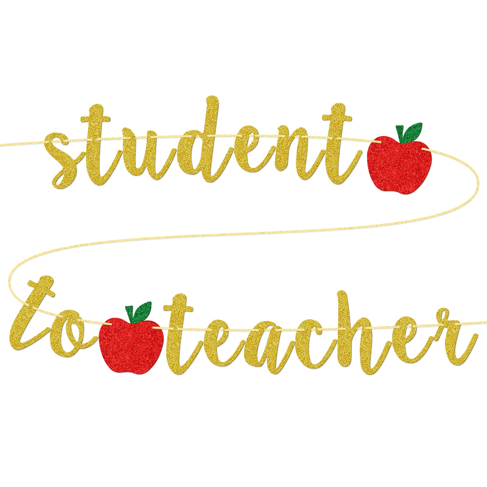 Amazon.com: Student To Teacher Banner, Teacher Graduation Banner, Grad ...