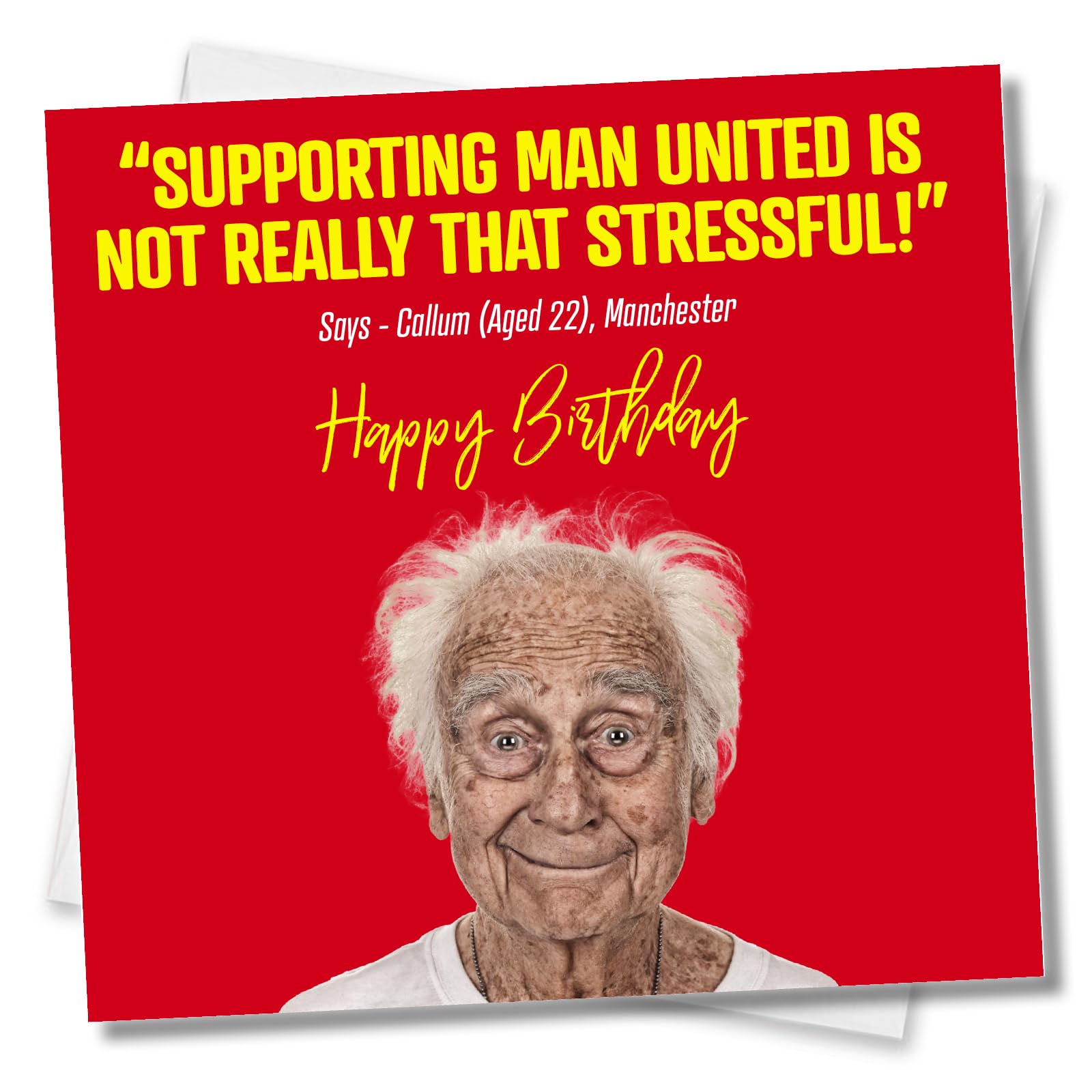 Punkcards - Manchester United Birthday Card, Man Utd Birthday Card ...