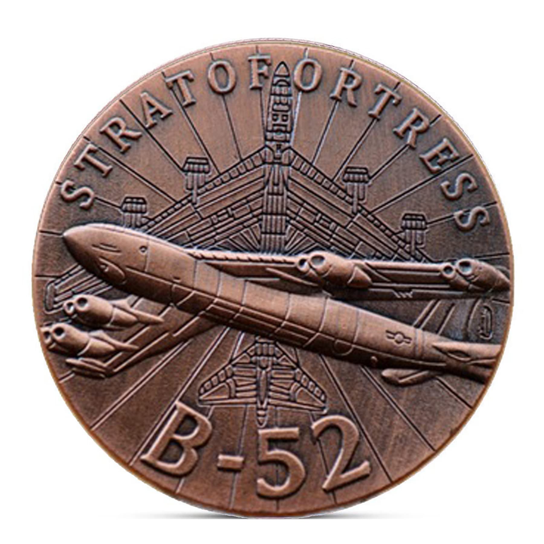 Buy Yakin shop U.S. Army Air Force B-52 Bomber Airpower Challenge Coin ...