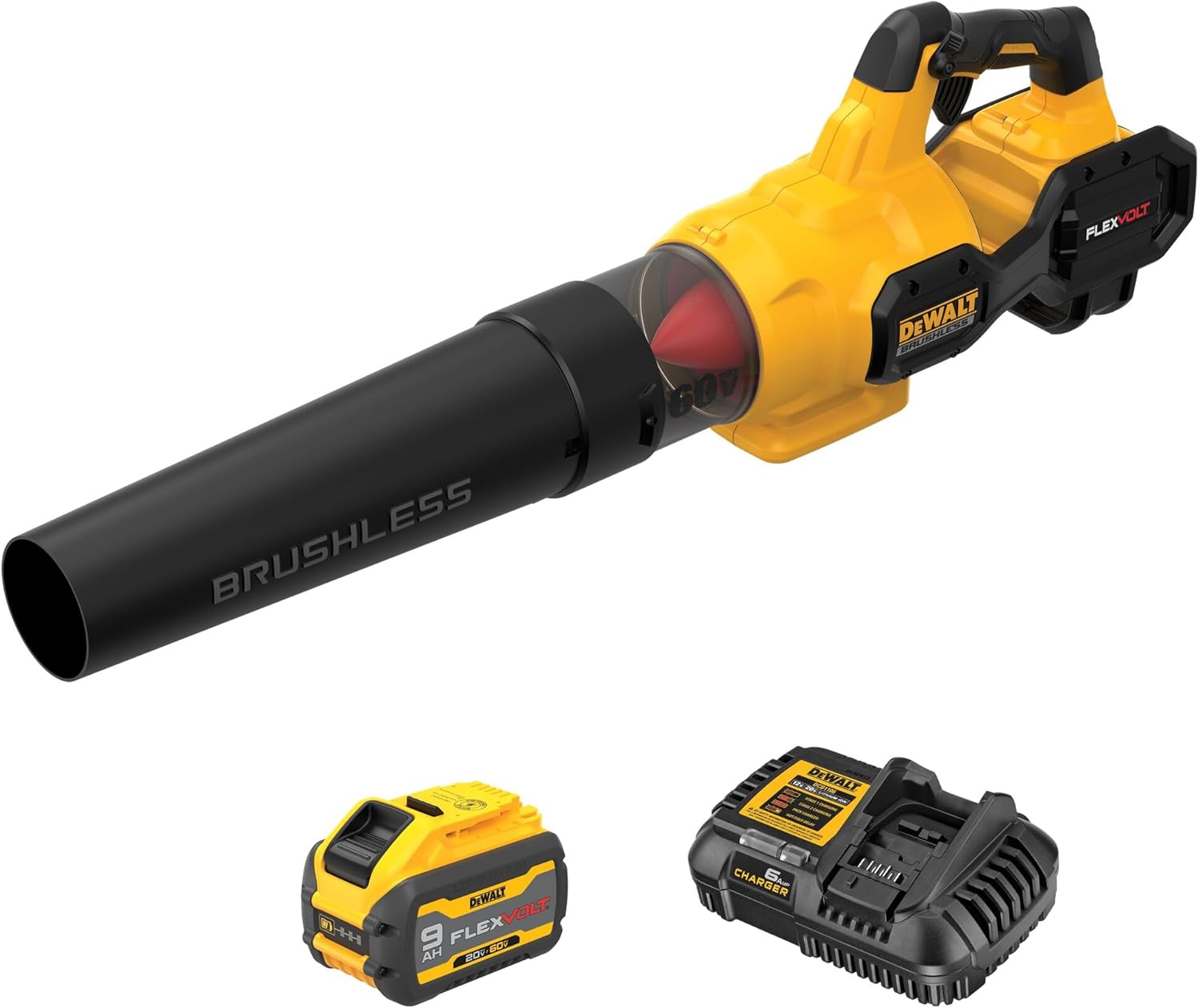 Amazon.com: DEWALT FLEXVOLT 60V MAX* Blower, 125 MPH, 600 CFM ...