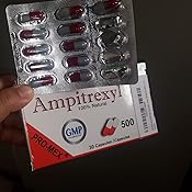 Amazon.com: Ampitrexyl 500mg Capsules, Size: 30 by Pro-Mex LLC : Health ...