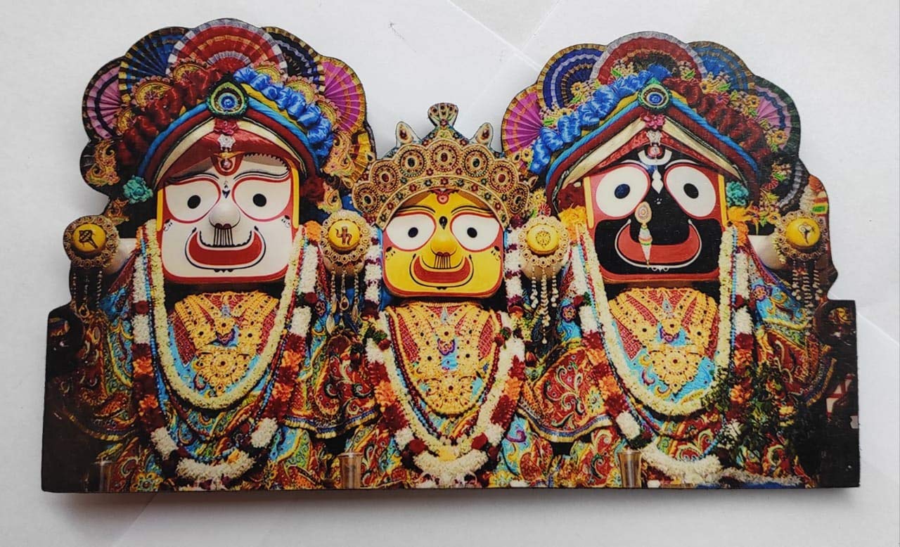 Buy [Big Size] Vils Lord Puri Jagannath, Balram & Subhadra Divine Holy ...