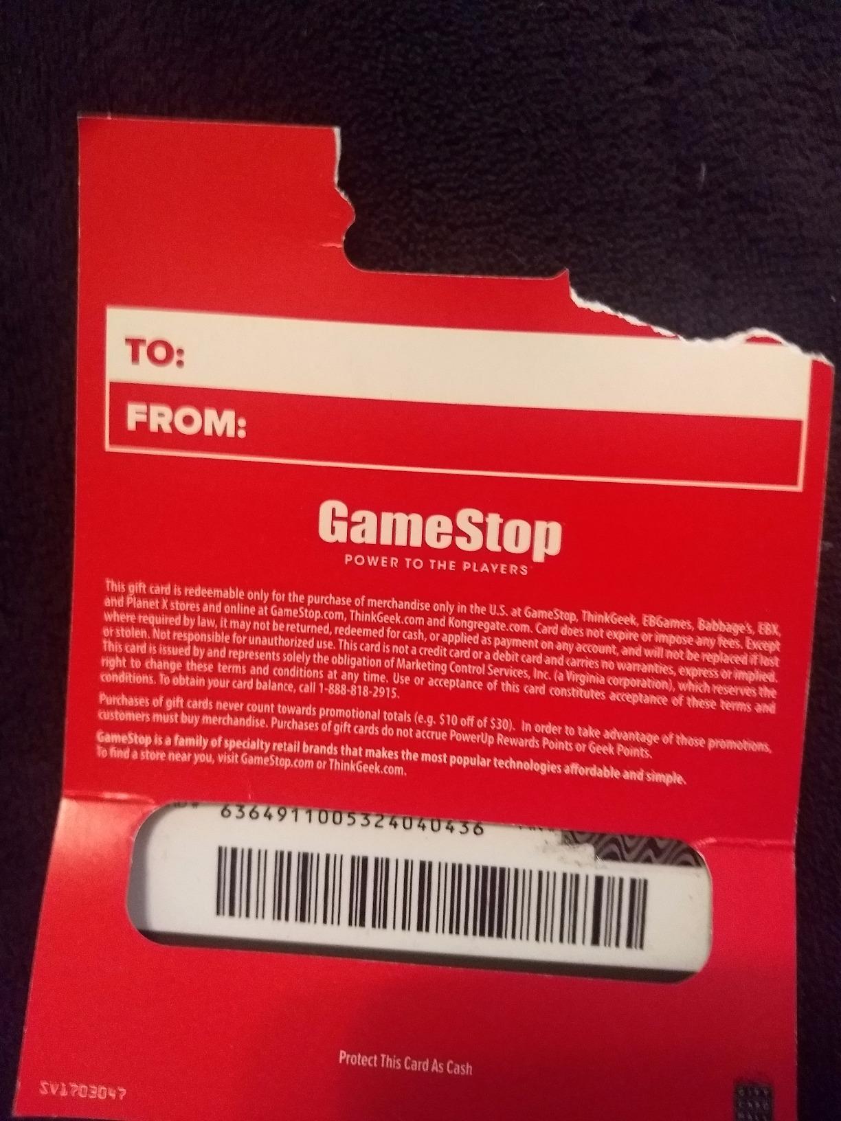 Amazon.com: GameStop Gift Card : Gift Cards