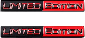 Amazon.com: Limited Edition Emblem 3D Metal Badges Decal Sticker Auto ...