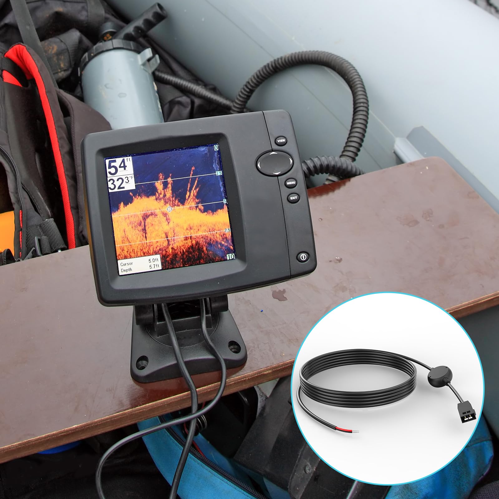 Snapklik.com : Power Cable For Humminbird PC 11