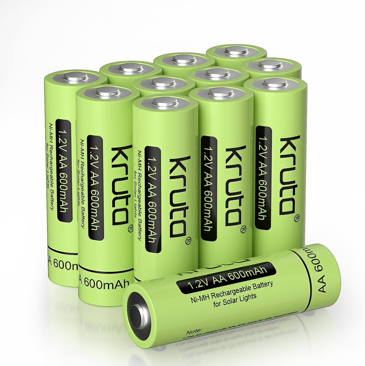 Amazon.com: RELIGHTABLE AA NiMh 600mAh 1.2V Rechargeable Batteries for ...