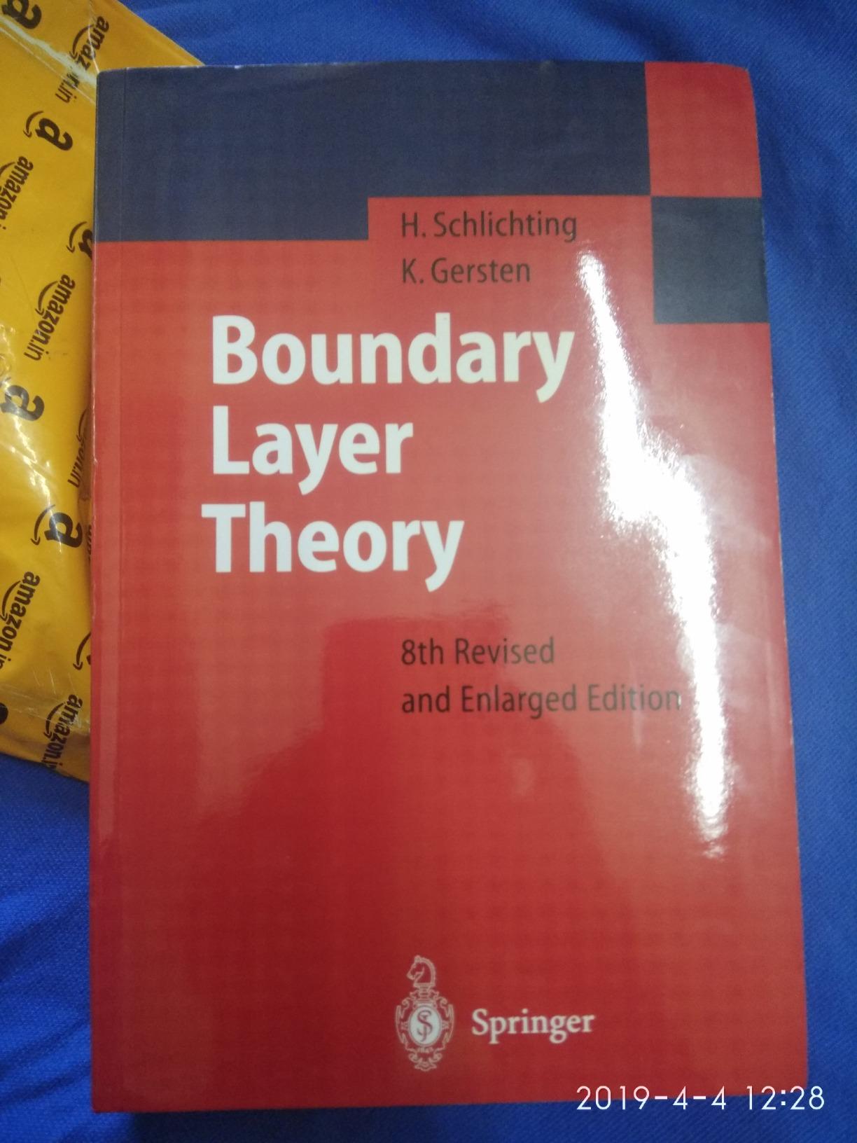 Buy Boundary Layer Theory Book Online at Low Prices in India | Boundary ...